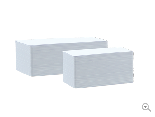 White long cards 50x150mm - 500 pack - PMC Technology