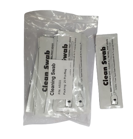 25 Swabs (for Print Heads) - PMC Technology